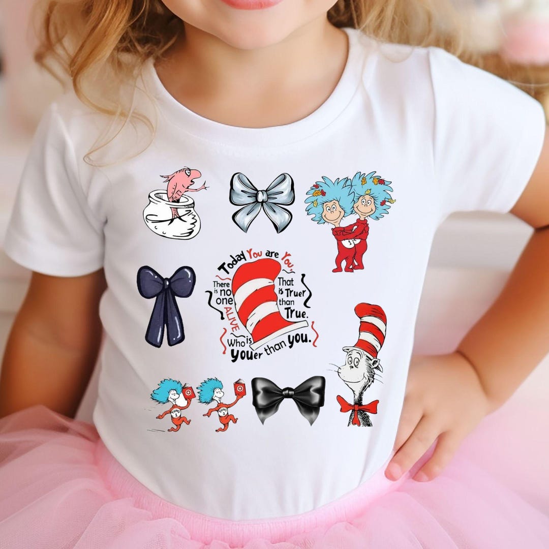 Dr. Seuss Today You Are You PNG SVG, Dr. Seuss Day, Cat in the Hat SVG ...