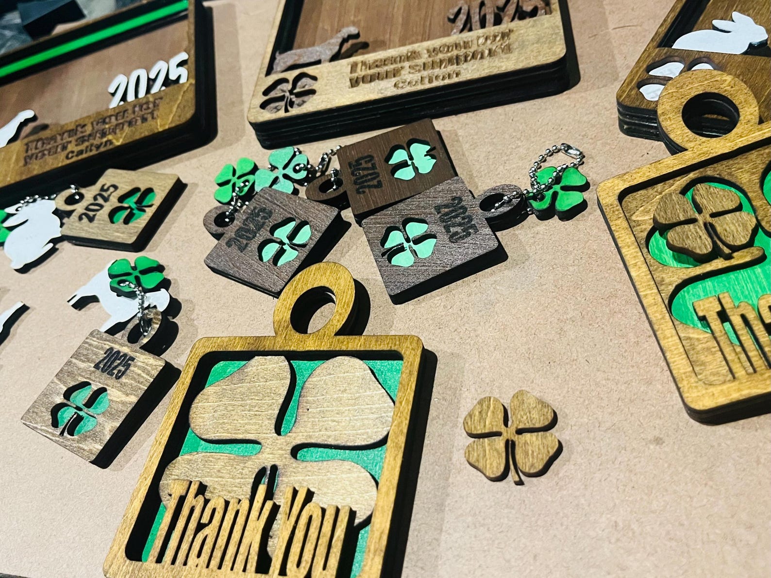 Personalized 4-H Fair Auction Thank You Plaque: Custom Engraved Wooden ...
