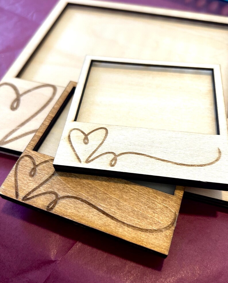 Wooden Picture Frames; Friendship Gifts - Etsy