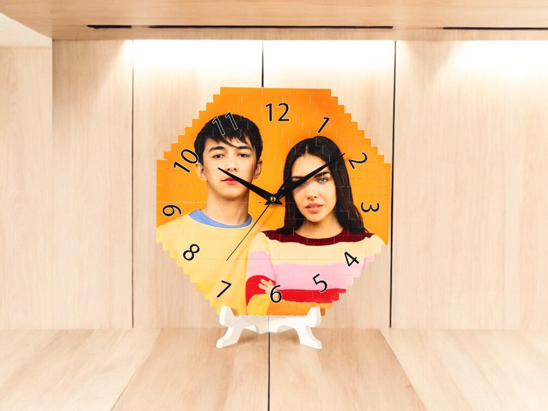 Personalized Clock Puzzle – Custom Photo Jigsaw Clock, Unique Gift for ...