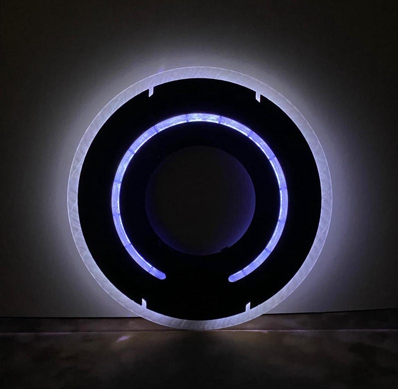 3d Printed / LED Tron Legacy Identity Disc - Etsy