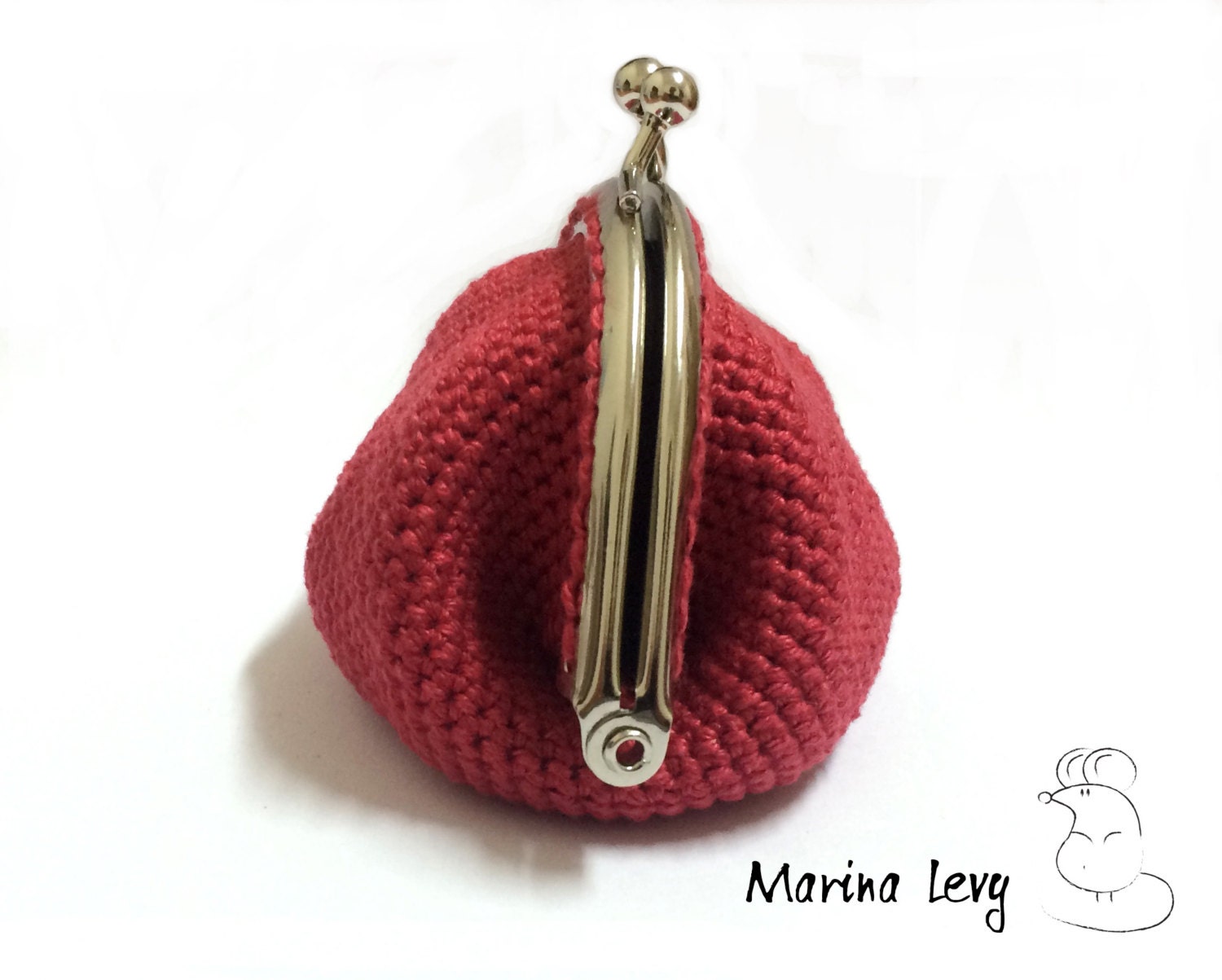 Crocheted Coin Purse With Frame - Tutorial - Etsy