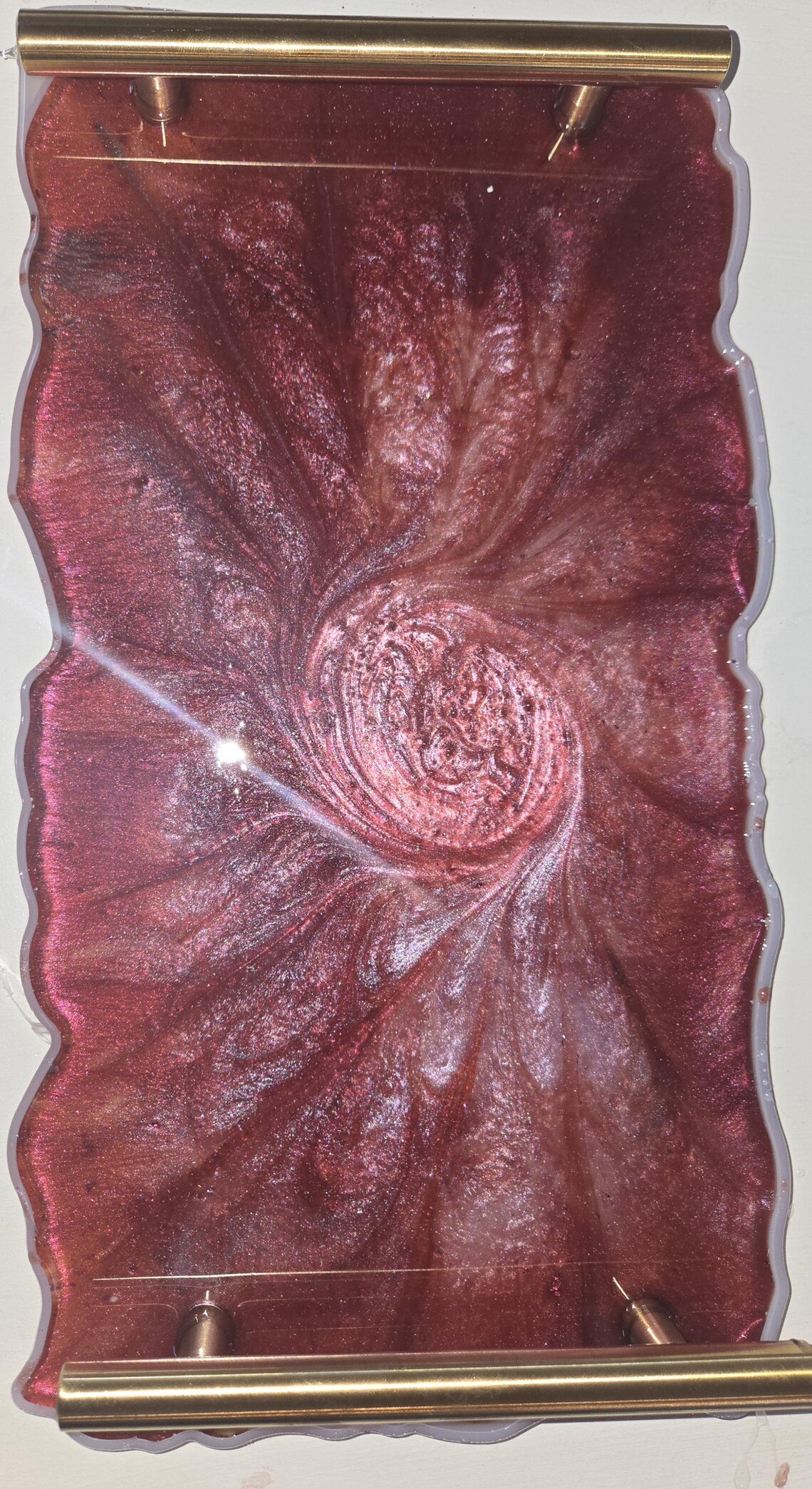Epoxy Resin Swirl Trays (choose Any Color) - Etsy