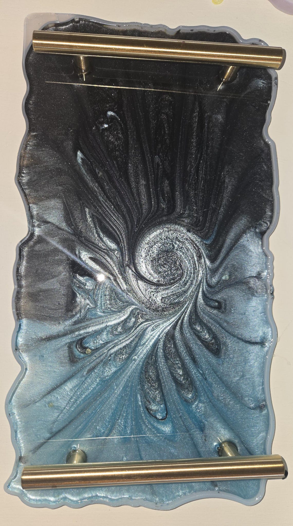 Epoxy Resin Swirl Trays (choose Any Color) - Etsy