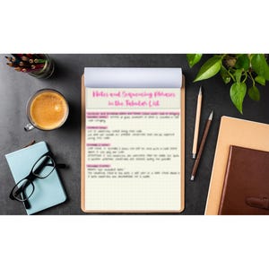 Medical Coding Tabular List Notes Tip Sheet - Etsy
