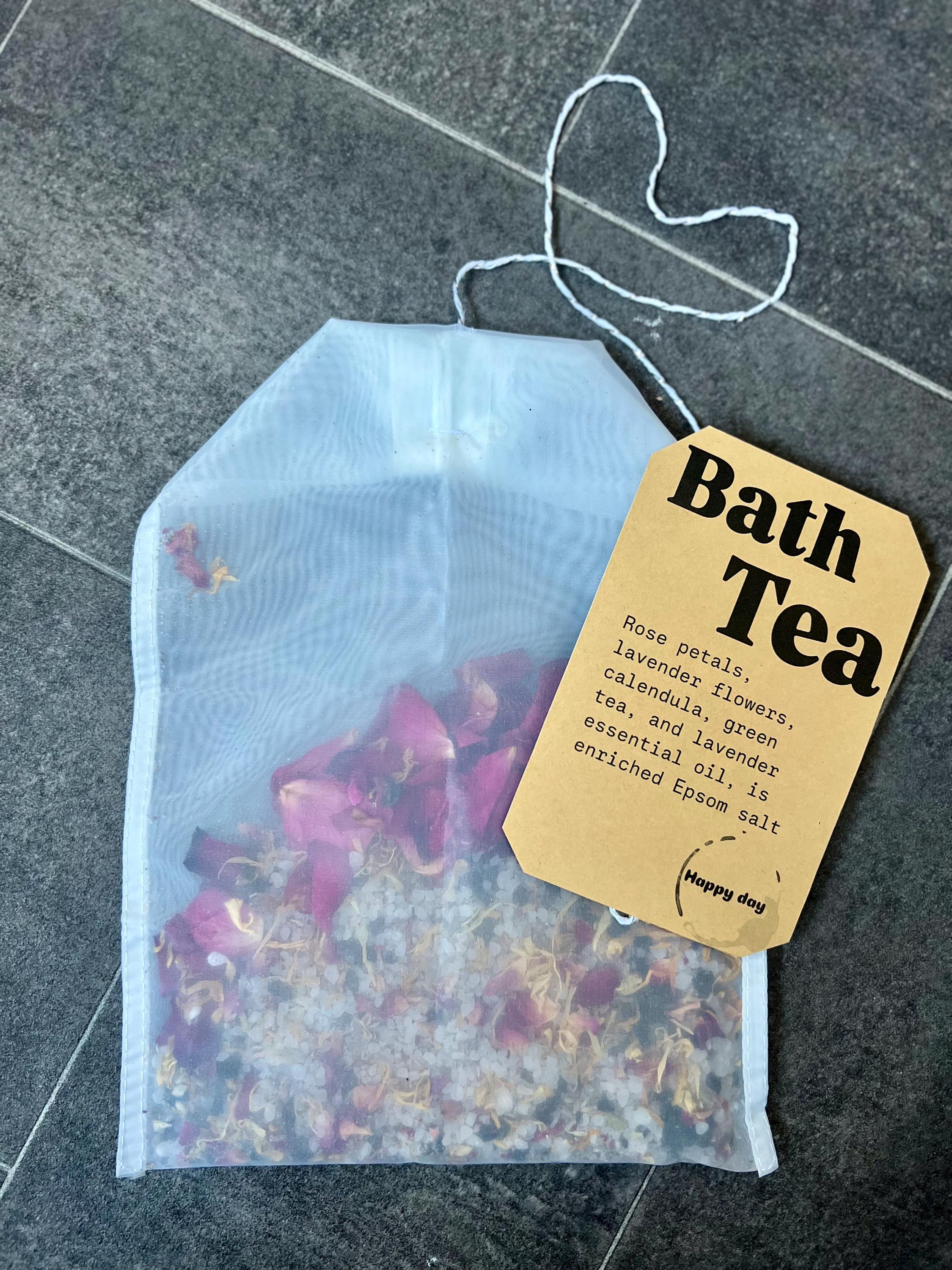 Bath Tea Bags, Bath Favors, Herbal Bath Soak, Gift for Women, Gift for ...