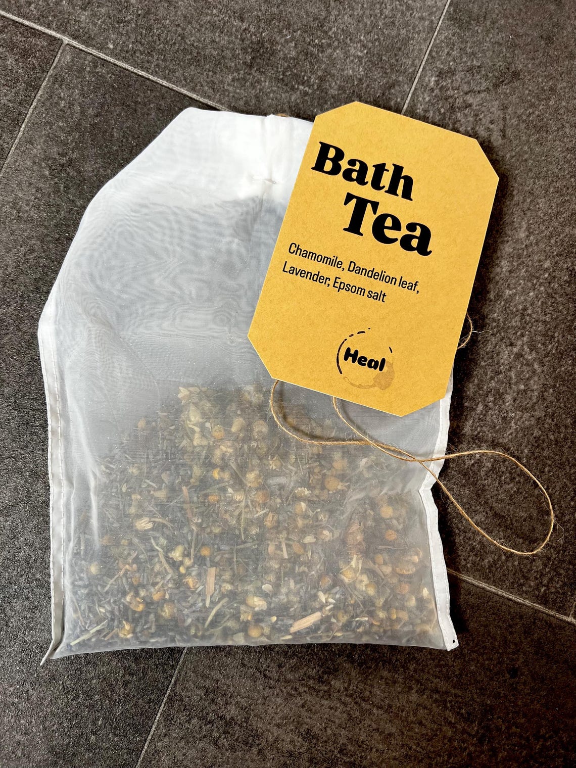 Handmade Herbal Bath Tea Bags: Natural Bath Soak Favors - Etsy