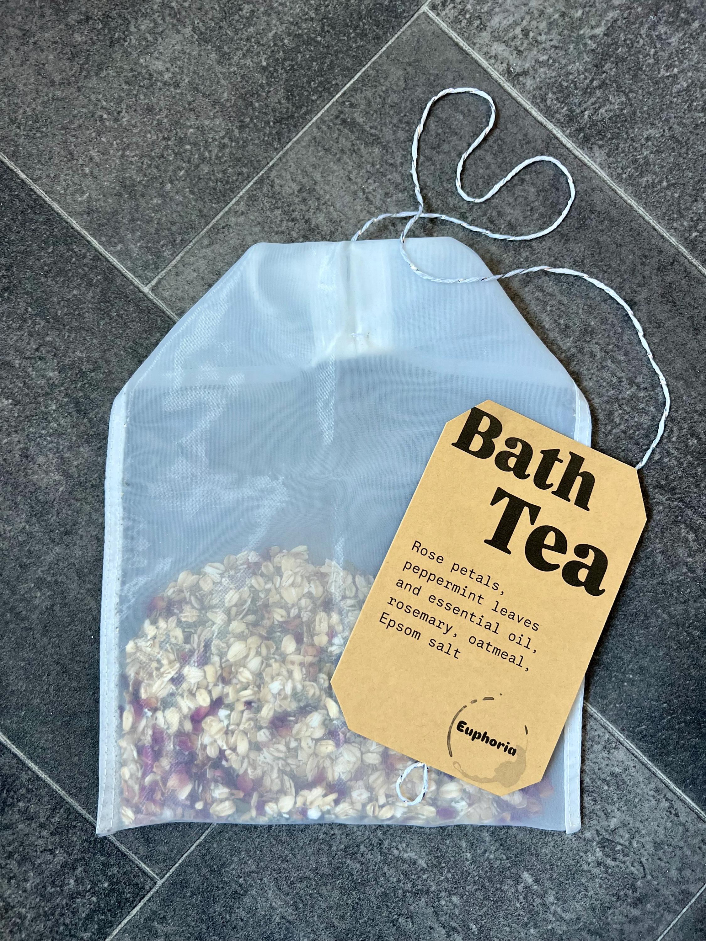 Bath Tea Bags, Bath Favors, Herbal Bath Soak, Gift for Women, Gift for ...