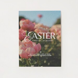 Editable Church Easter Graphics Canva | Editable Easter Graphics ...