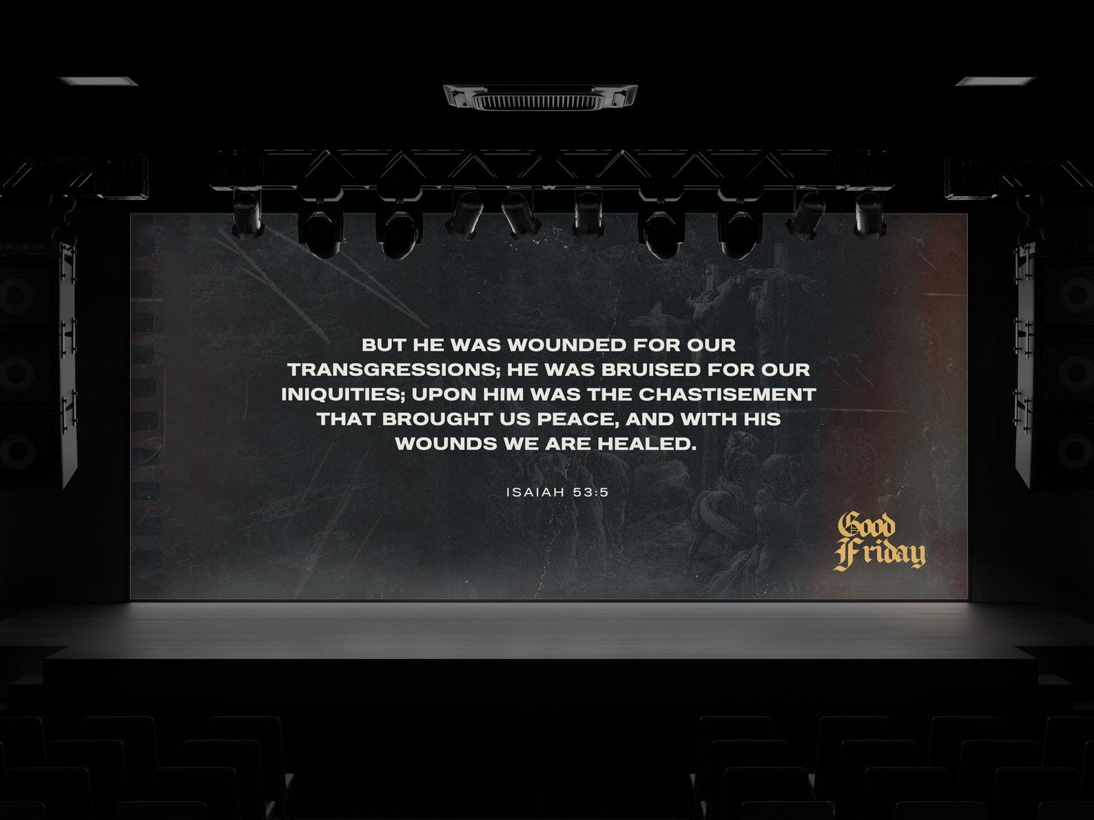 Good Friday Graphics Pack | Good Friday Canva Template, Editable Good ...