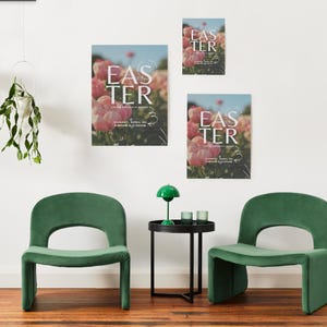 Editable Church Easter Graphics Canva | Editable Easter Graphics ...