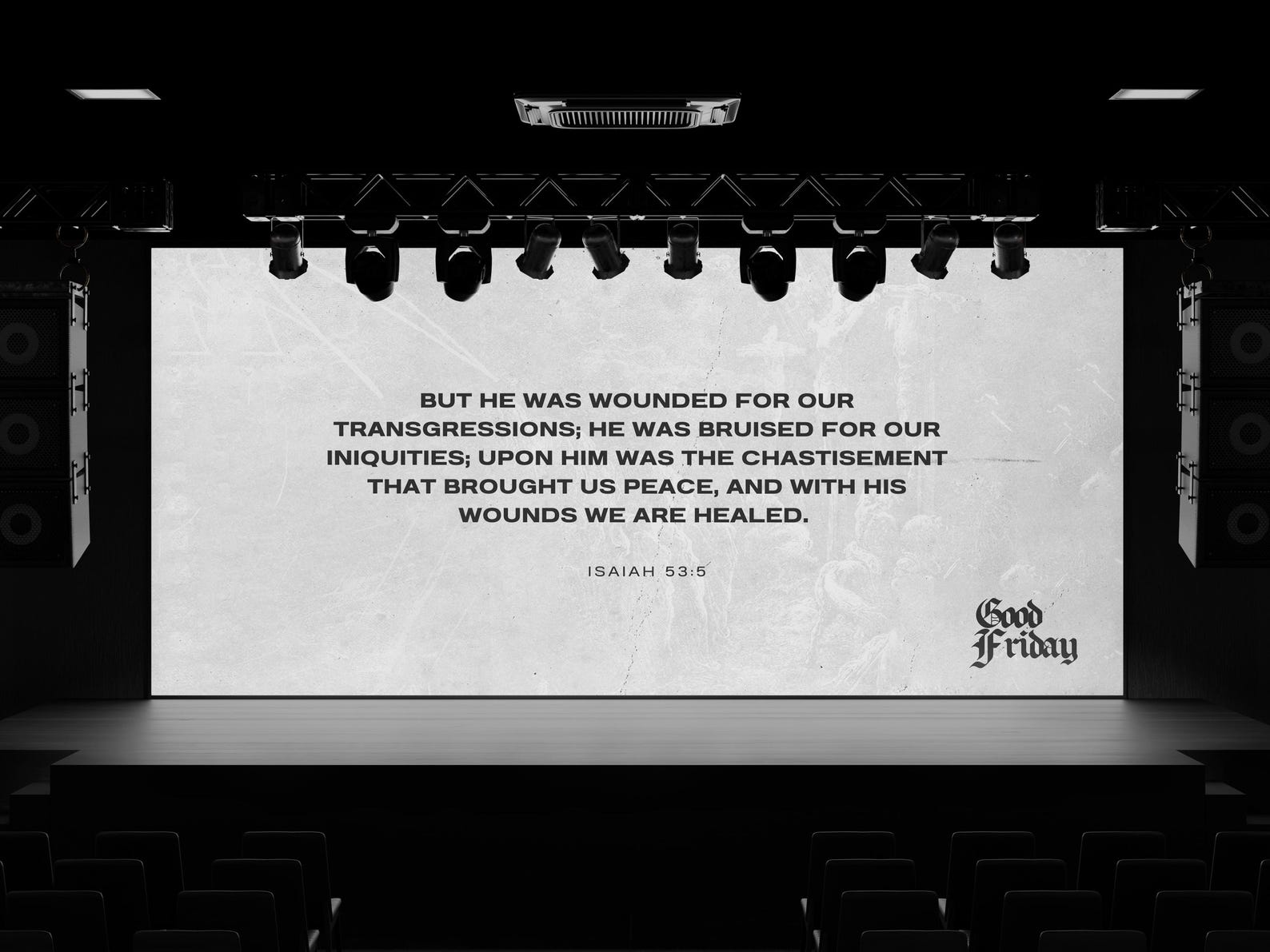 Good Friday Graphics Pack | Good Friday Canva Template, Editable Good ...