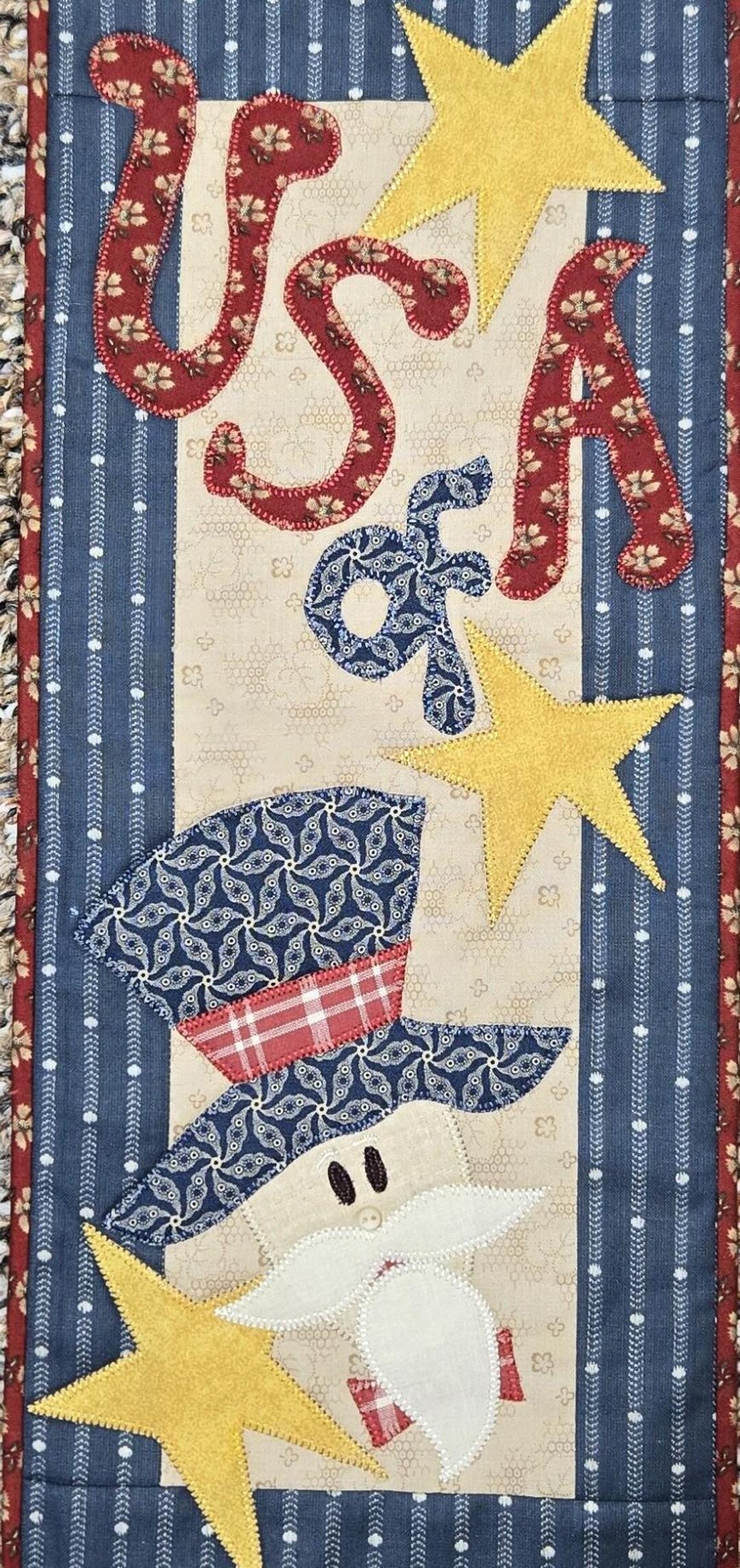 Uncle Sam U S of A Pattern - Etsy