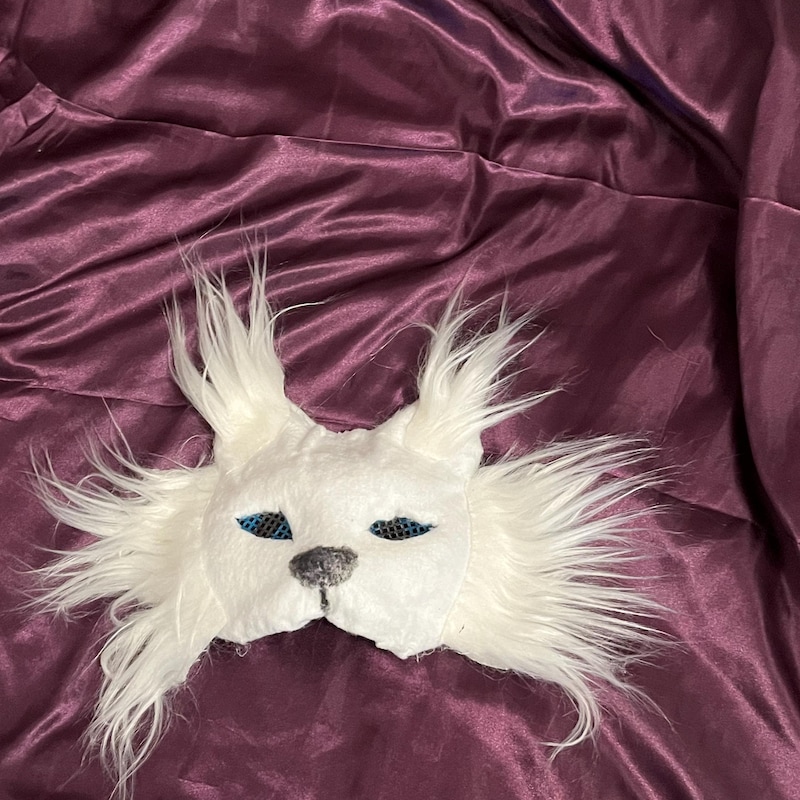 Arctic Fox Therian Mask - Etsy