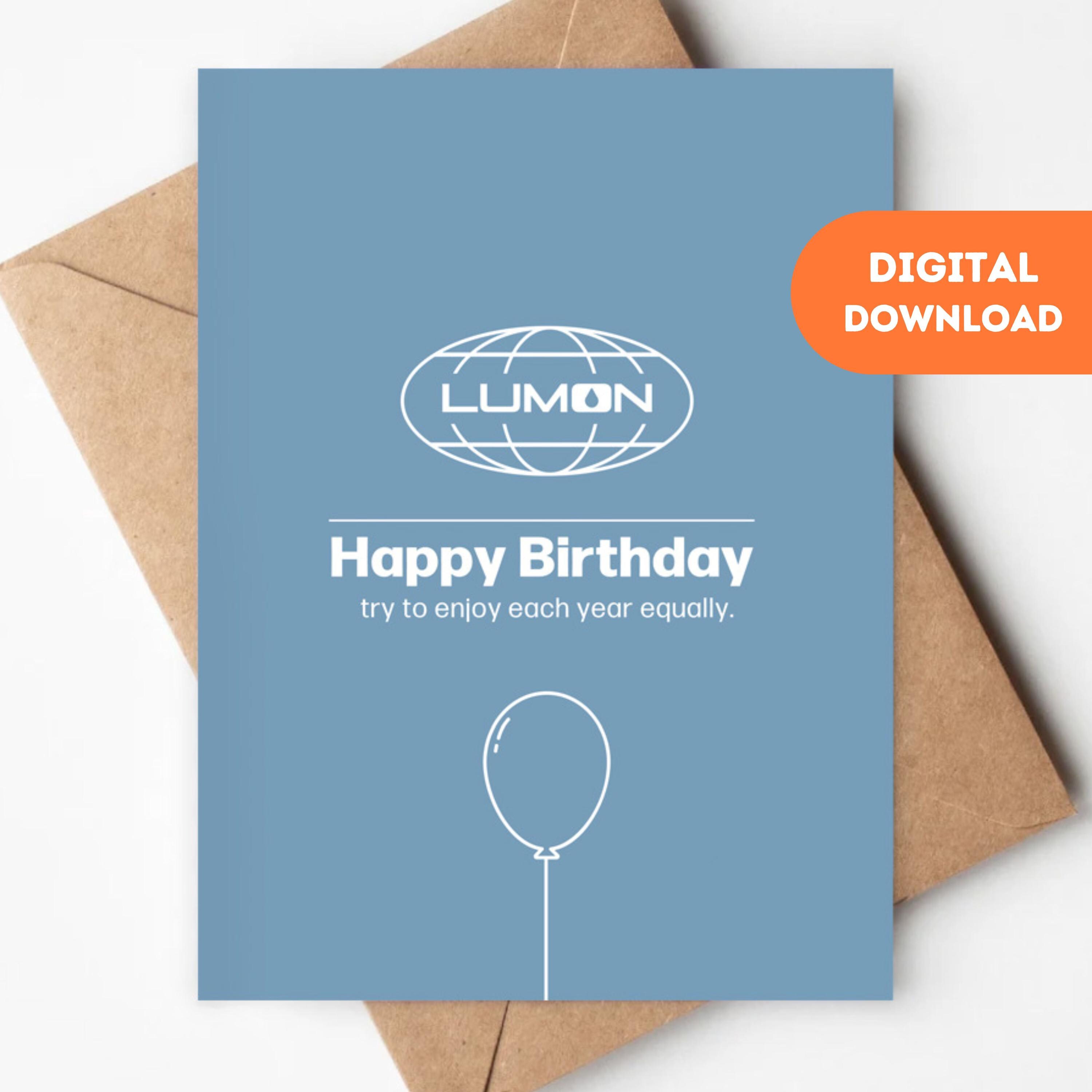 Printable Severance Birthday Card - Digital Download Greeting Card ...