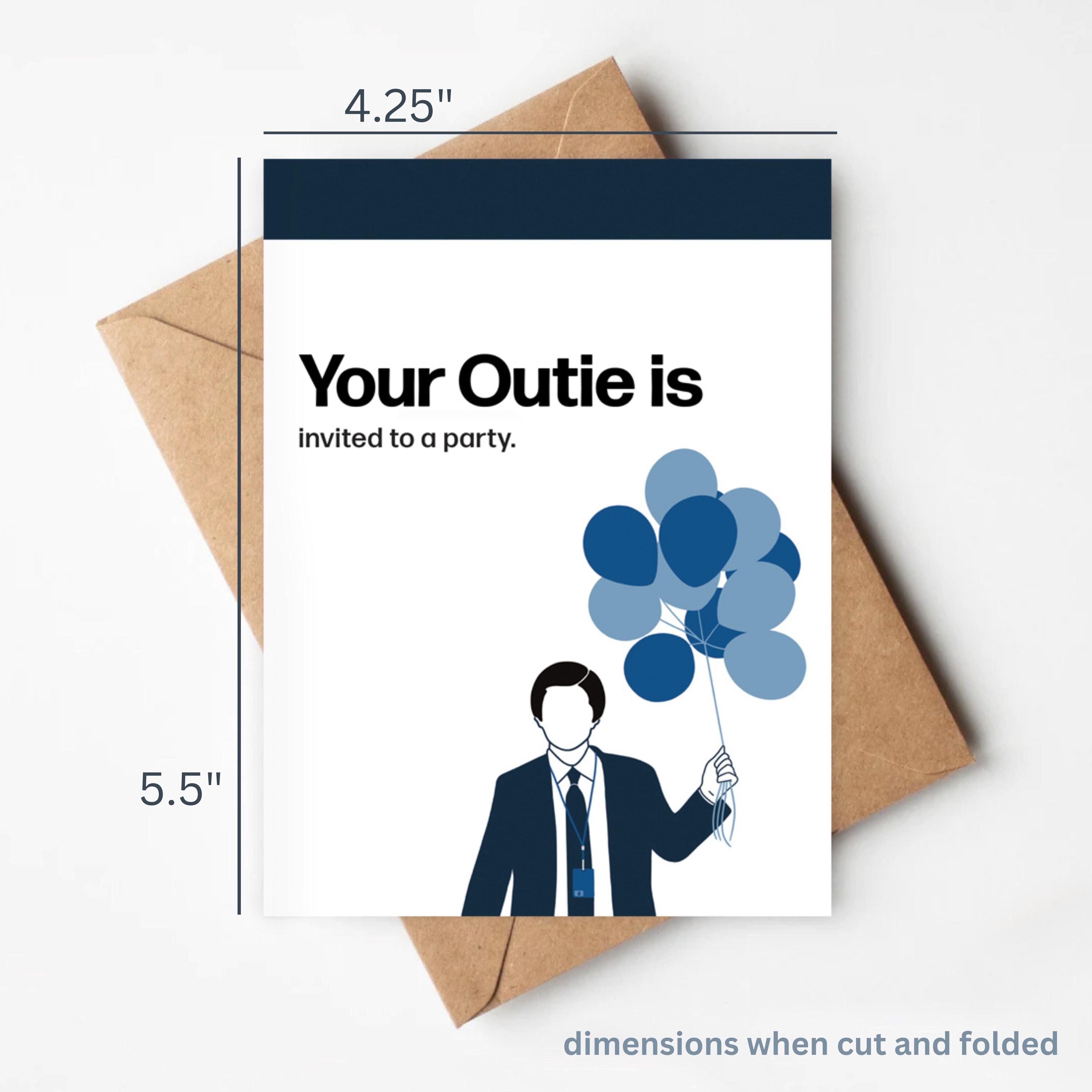 Printable Severance Party Invitation - Digital Download Greeting Card ...