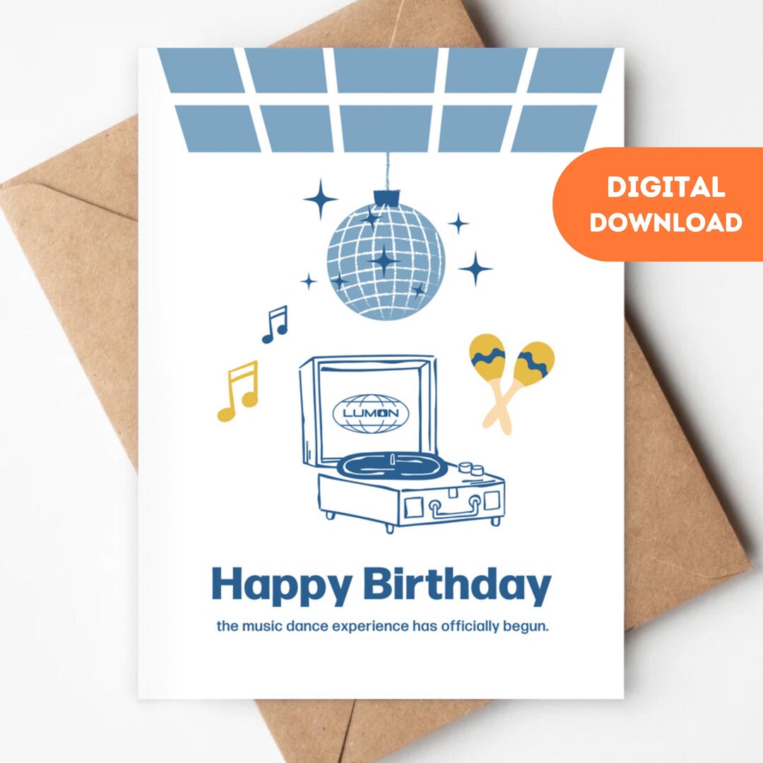 Printable Severance Birthday Card Show - Digital Download Greeting Card ...
