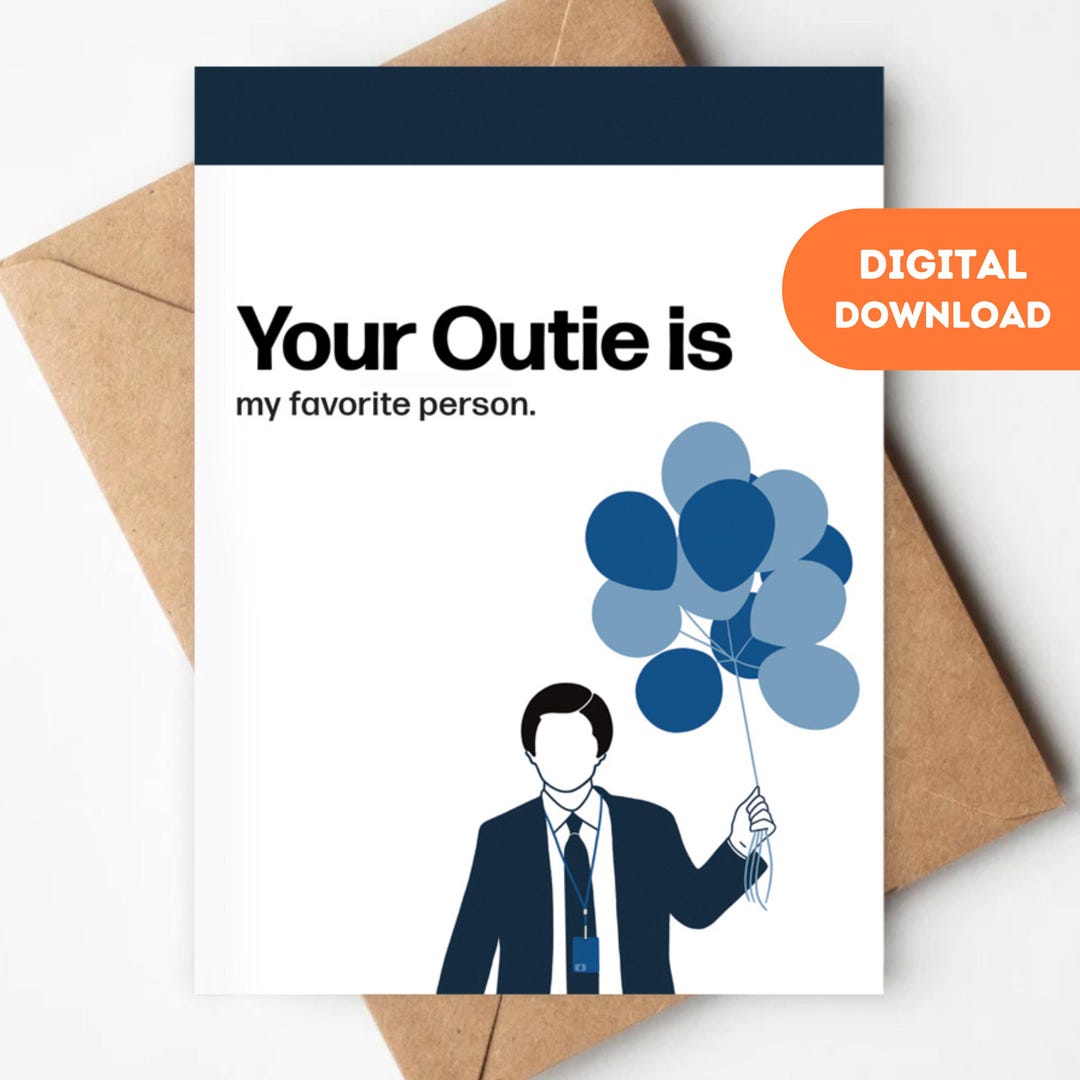 Printable Severance Favorite Person Card - Digital Download Greeting ...
