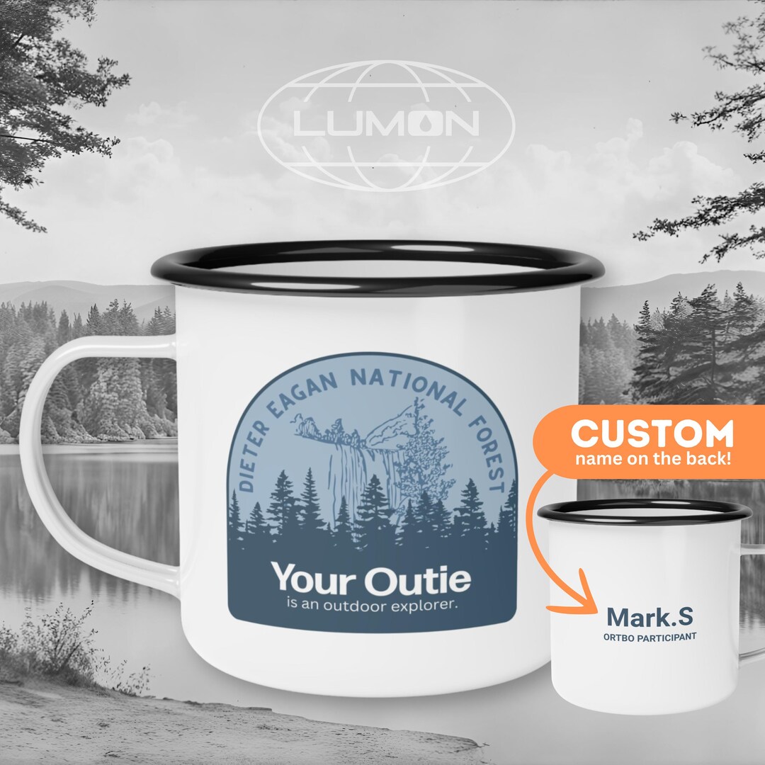 Personalized Severance Camping Mug, National Park Outdoor Cup, ORTBO ...