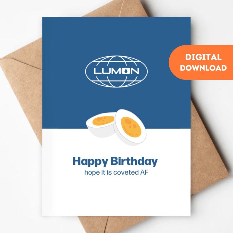 Printable Severance Birthday Card Show, Digital Download Greeting Card ...