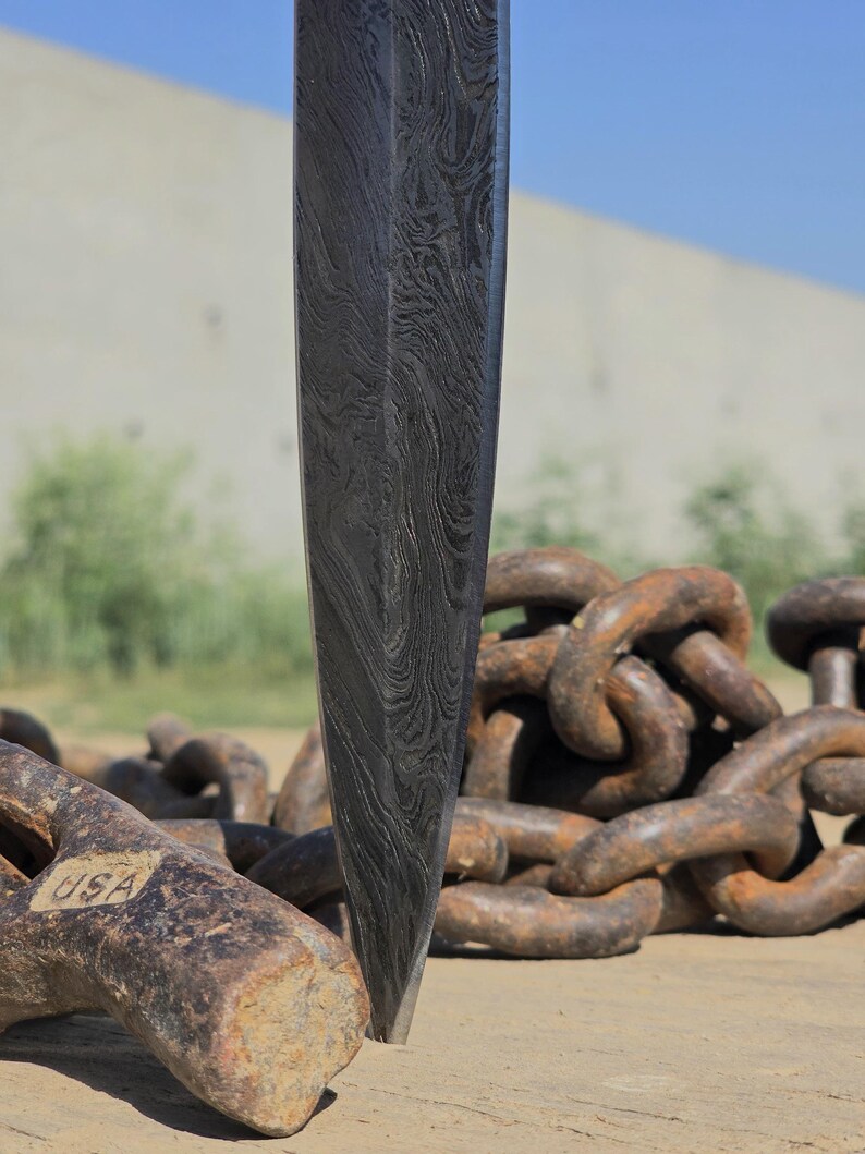 Hand-forged Damascus Roman Gladius Sword – Authentic Design With Wooden ...