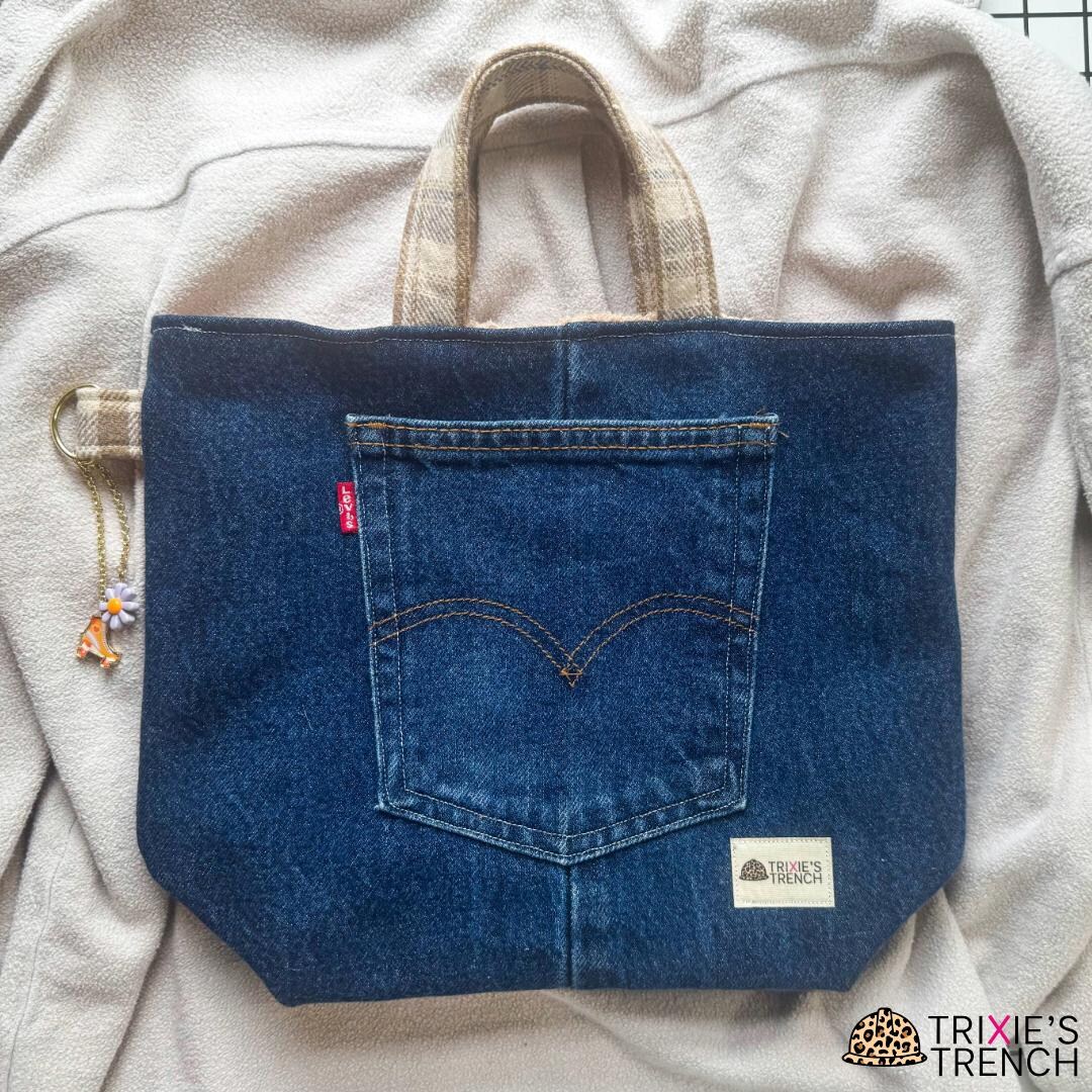 Upcycled Denim Purse | Upcycled Purse | Upcycled Levi’s | Gift for Her ...