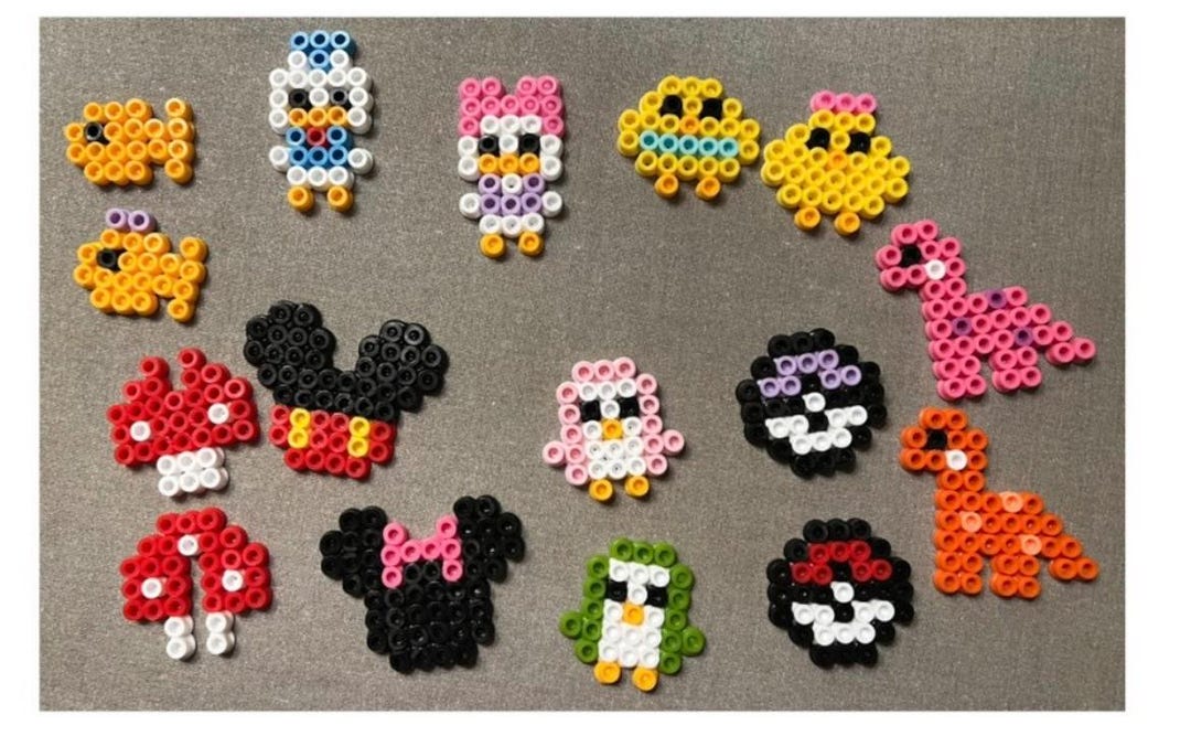 Custom Crafted Perler Beads - Etsy