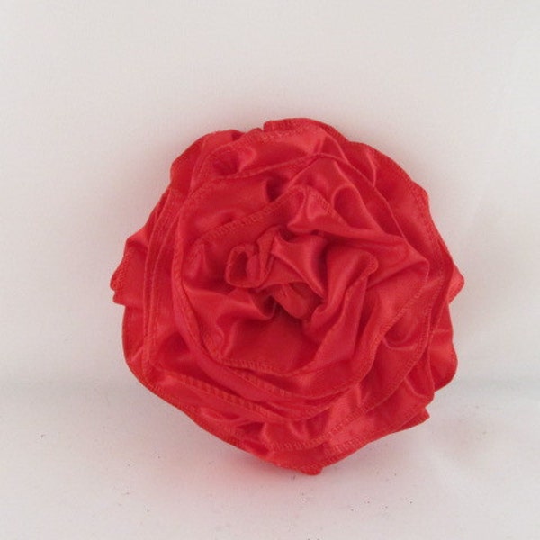 Red Rose Hair Pin - Etsy