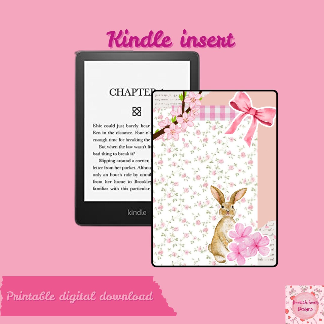 Kindle Skin Spring Kindle Insert for Clear Case Insert for Kindle ...