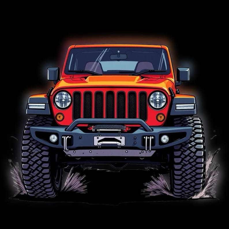 Jeep Wrangler Design - Etsy