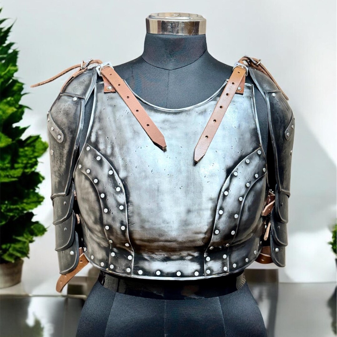 Ciri Witcher Armor Set - Zireael Cuirass, Pauldrons & Shoulder Armor ...