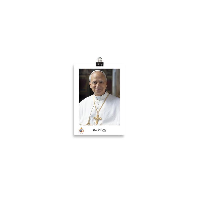 Pope Leo XIV Official Portrait Matte Poster - Etsy
