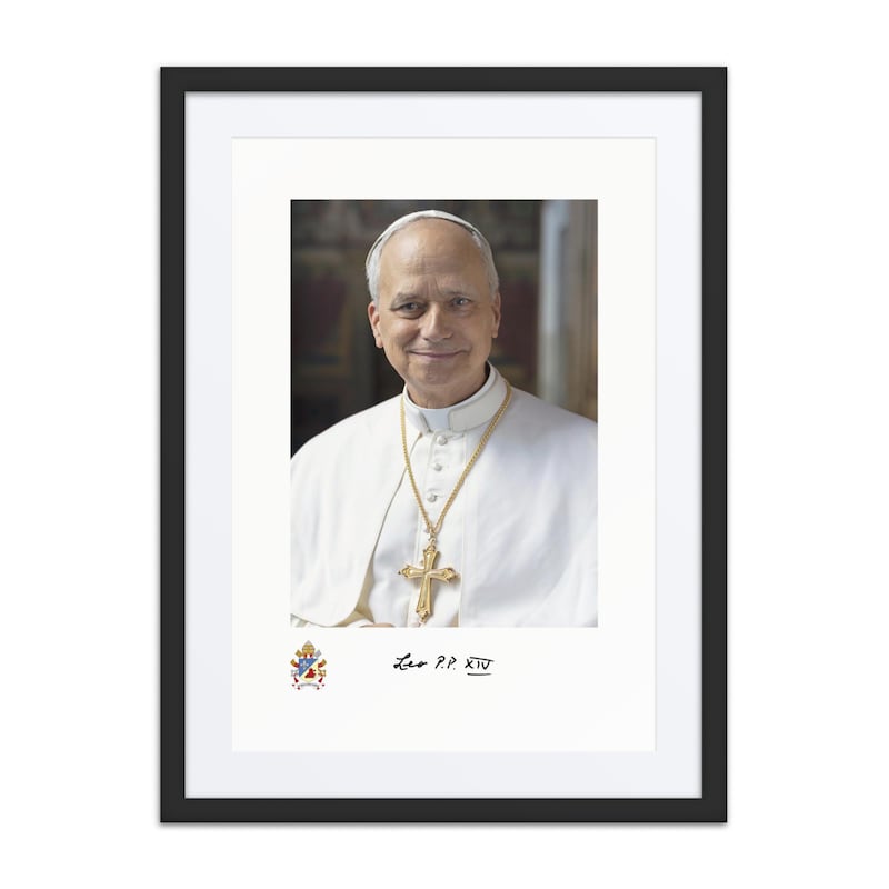 Pope Leo Frame - Etsy