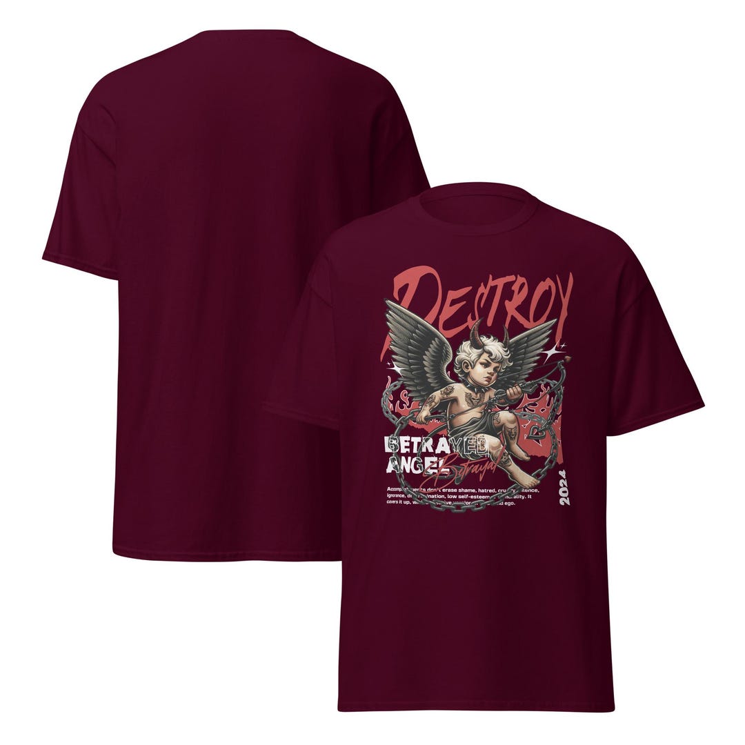 Destroy: Betrayed Angel T-shirt - Etsy