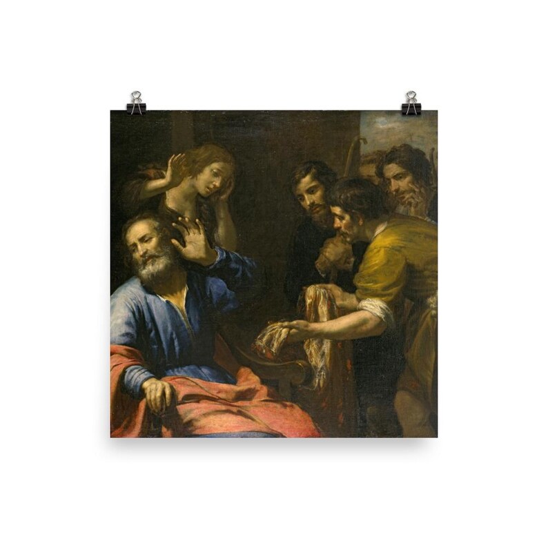 Joseph’s Brothers Bringing His Bloody Coat to Jacob by Domenico ...