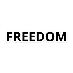 FREEDOM (charlie Kirk) Sticker - Etsy