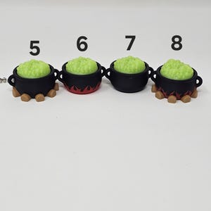 Witches Cauldron 3D Printed Fidget Clicker Clicky Keychain - Etsy