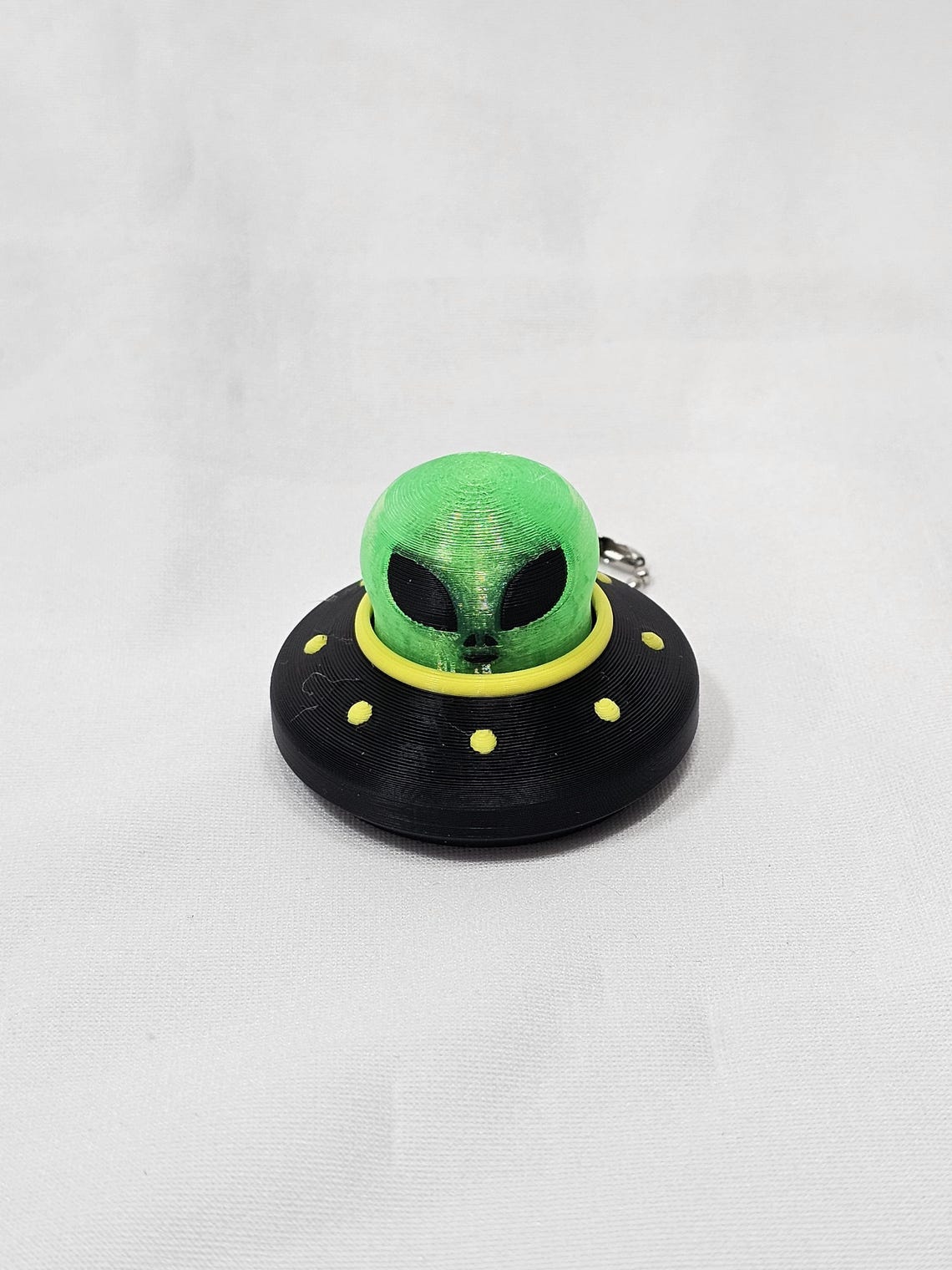 UFO Aliens 3D Printed Fidget Clicker Clicky Keychain - Etsy