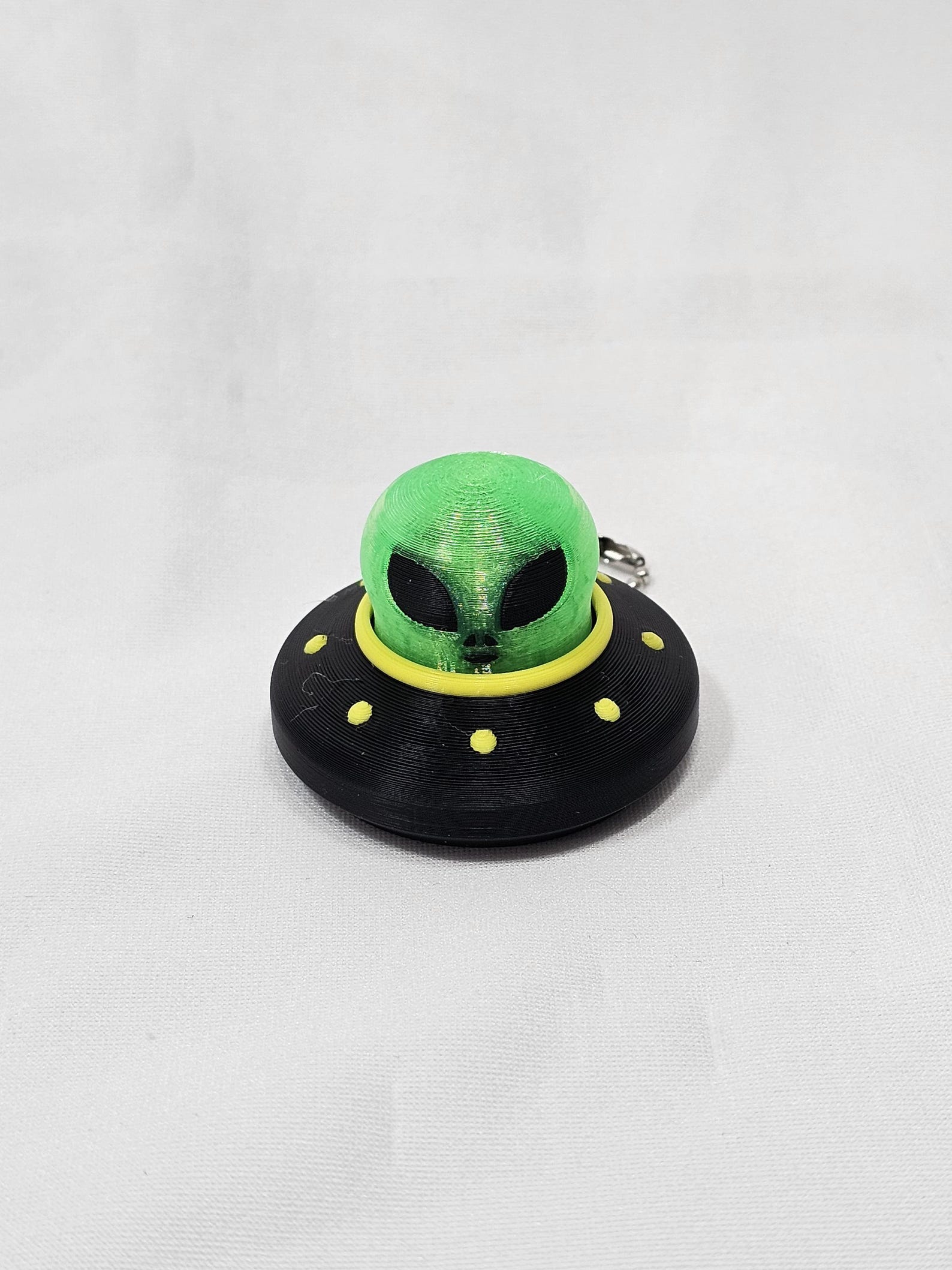 UFO Aliens 3D Printed Fidget Clicker Clicky Keychain - Etsy