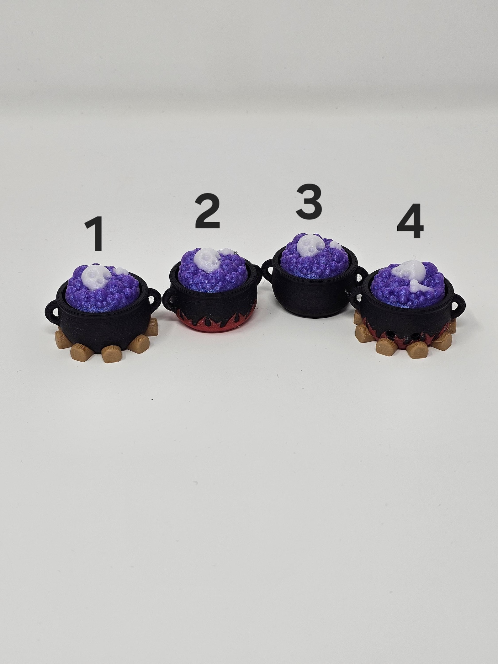 Witches Cauldron 3D Printed Fidget Clicker Clicky Keychain - Etsy