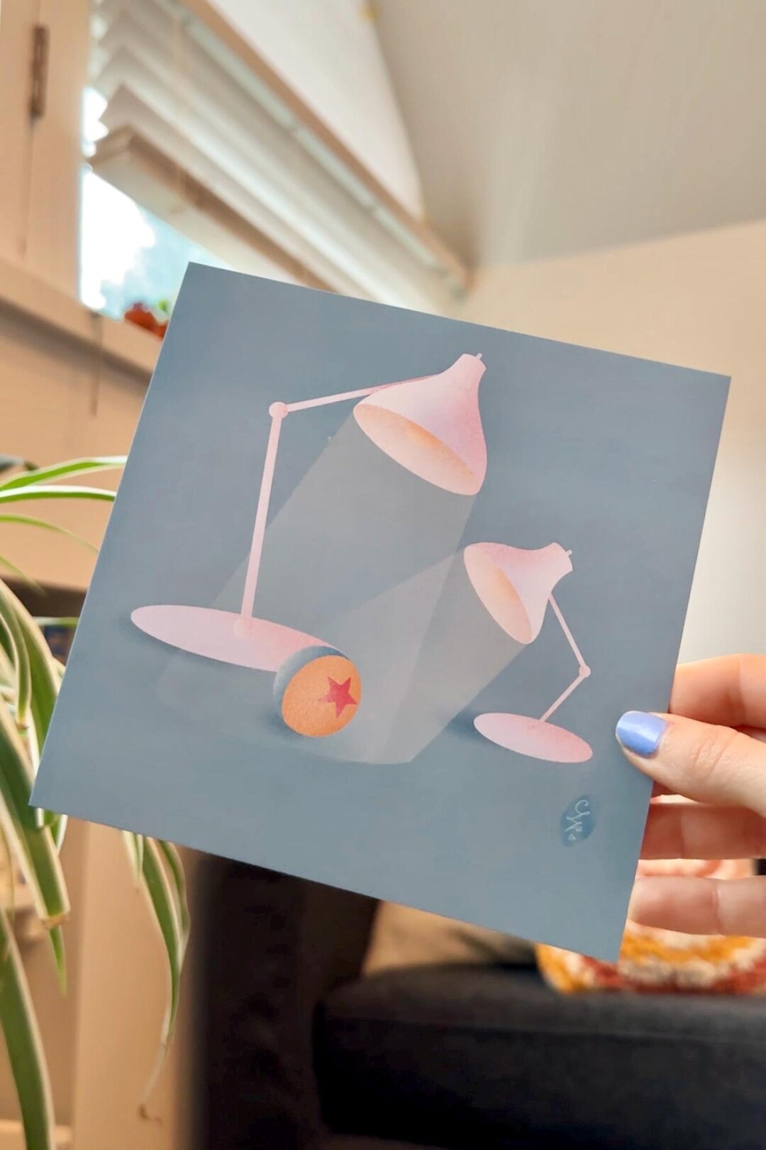 Luxo Jr. Art Print, Animation Lovers Art Print, Pixar Ball and Luxo Jr ...