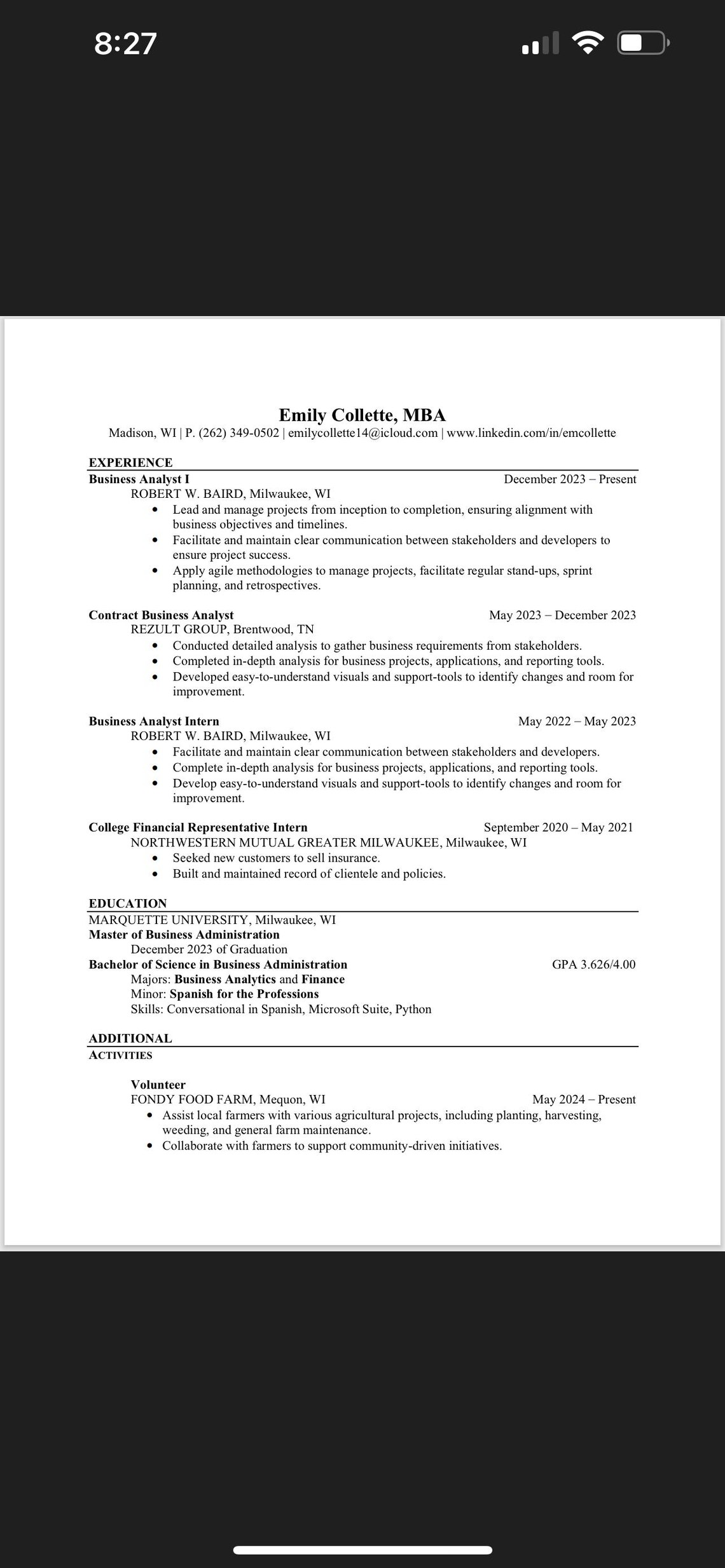 ATS Harvard Resume Template for Young Professionals - Etsy