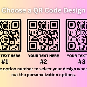 Custom QR Code LED Sign – Personalized Acrylic Night Light, Event Decor ...