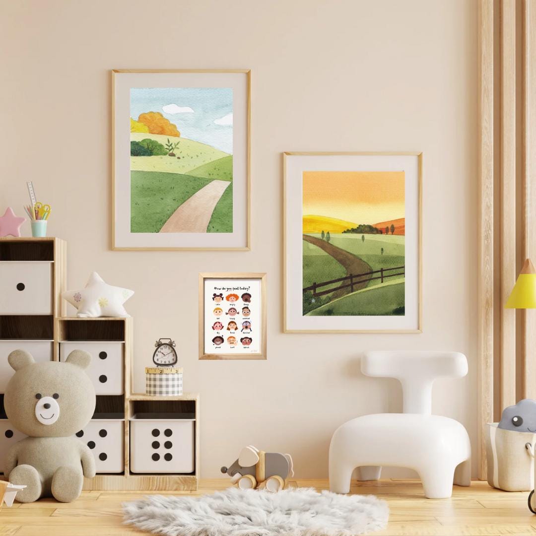 Emotional Intelligence Posters for Kids Feelings Charts for Preschool ...