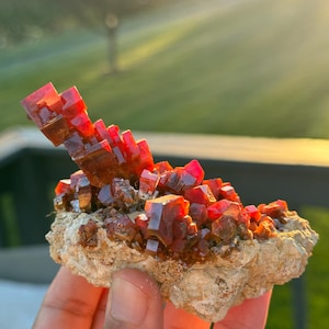 This Exceptional Vanadinite Specimen is a Masterpiece of Natural ...