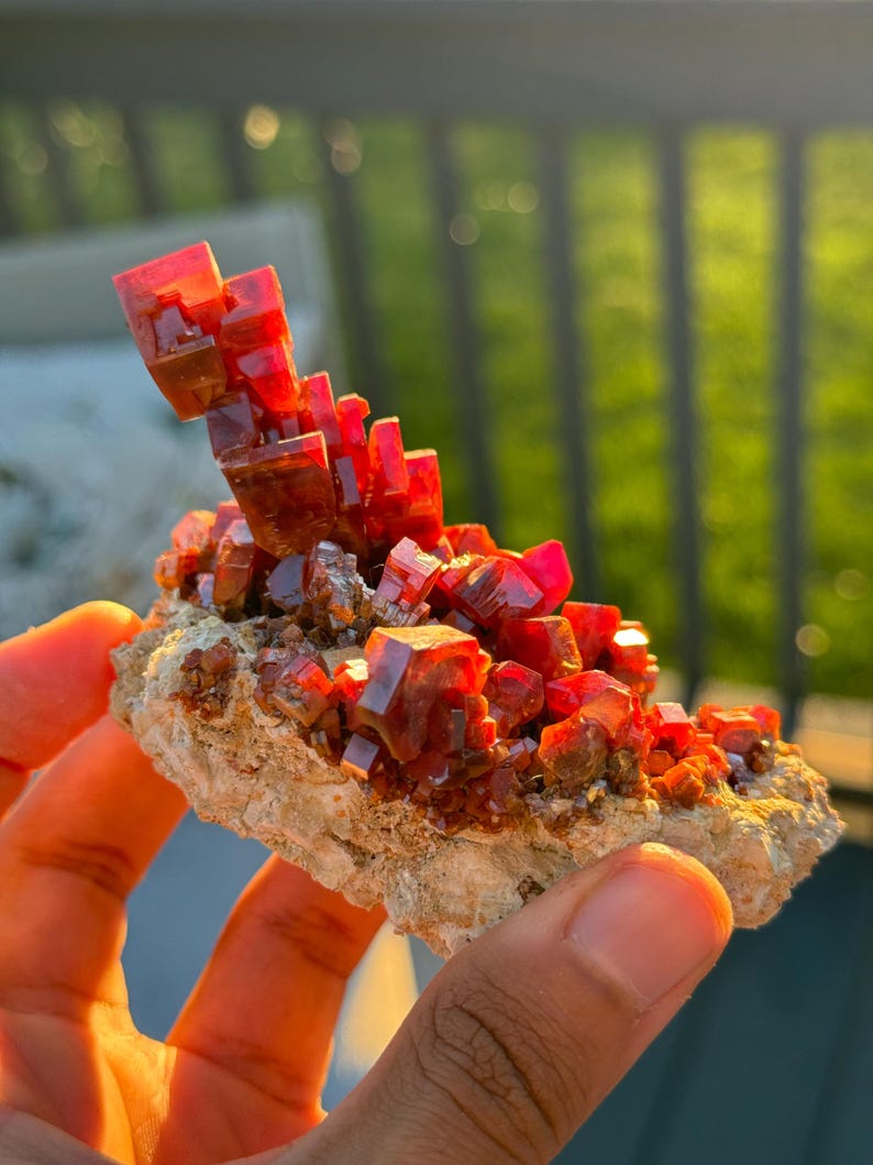 This Exceptional Vanadinite Specimen is a Masterpiece of Natural ...