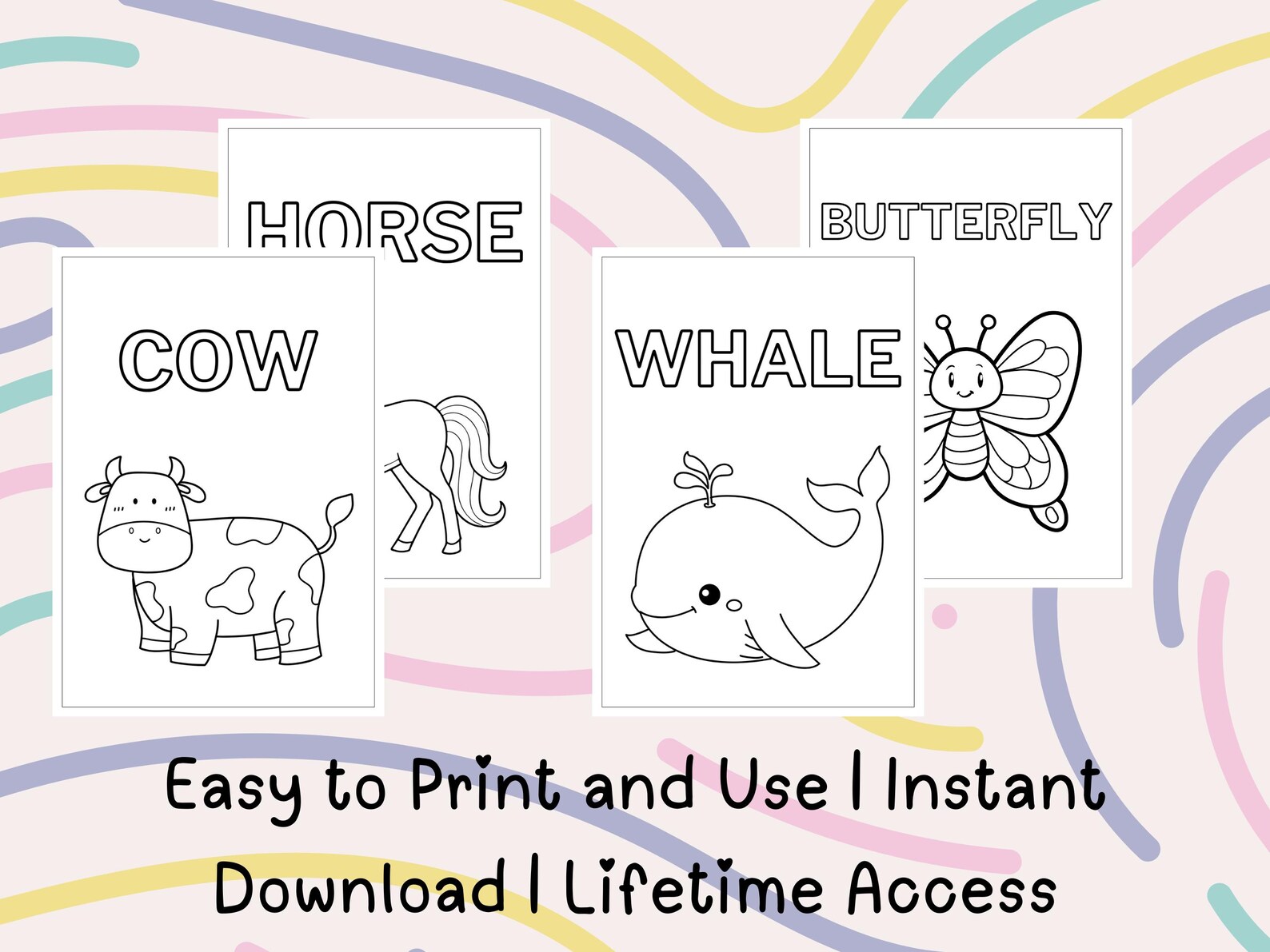 Printable Animals Colouring Pages, Kids Colouring Pages, School ...