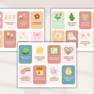 Cute Printable Daily Affirmation Card, Affirmation Cards Deck, Positive ...