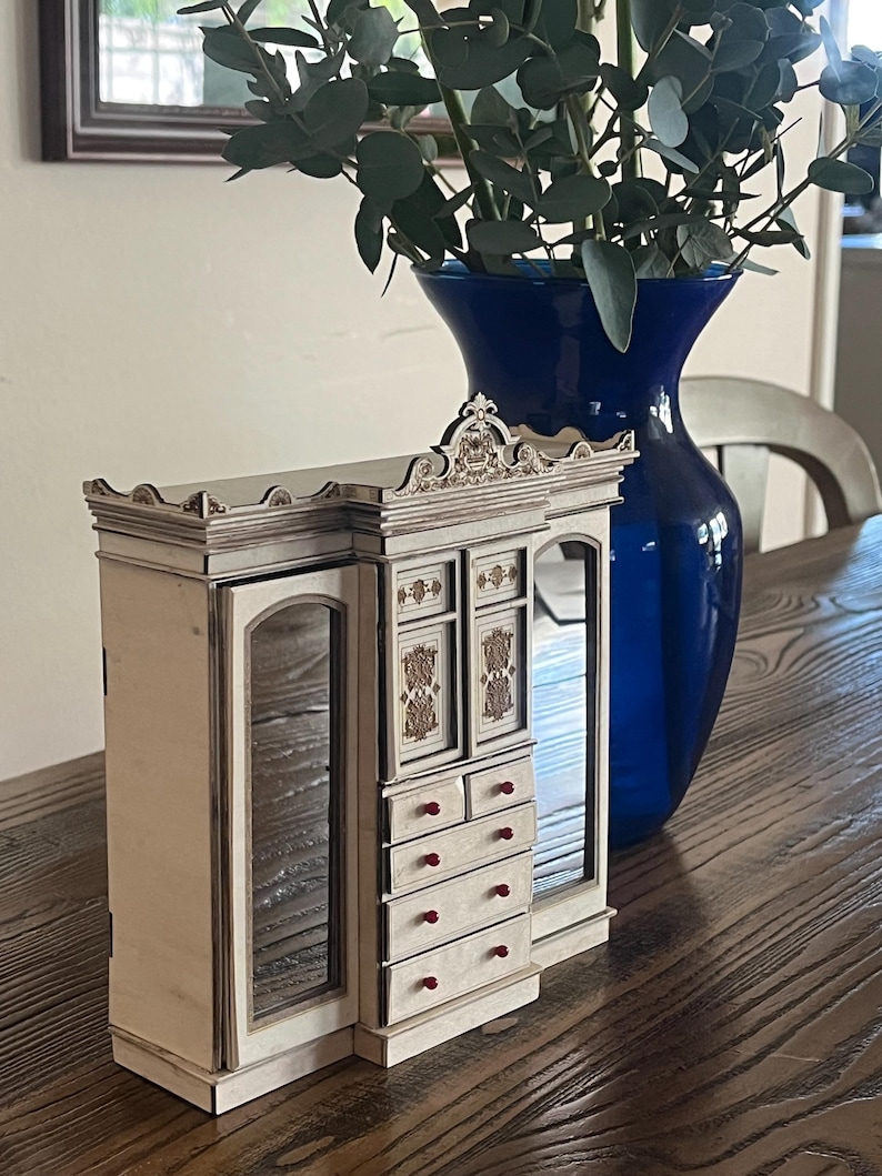 The Antique Armoire Scale 1:12 Laser Cut Pattern Electronic File PM040 ...