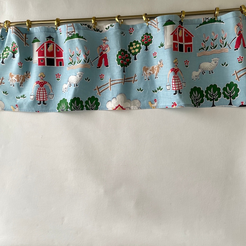 Cotton Valances - Etsy